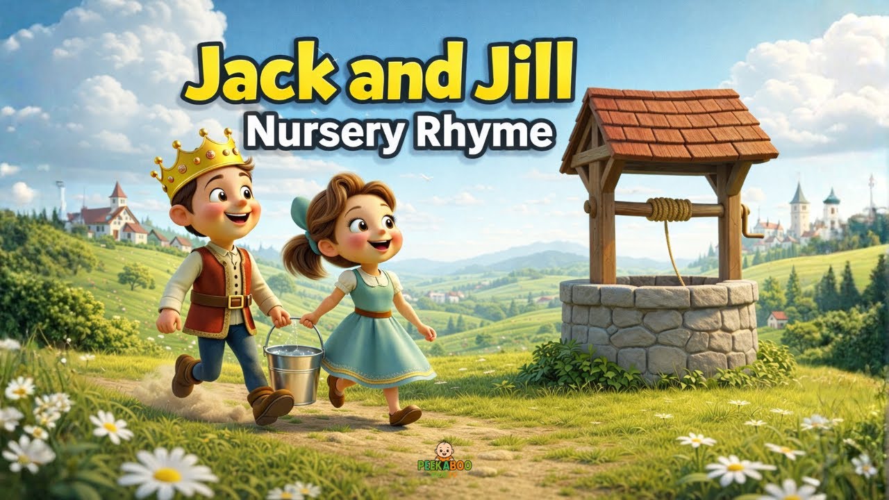 JACK & JILL Nursery Rhyme | Classic Kids Song with Fun Animation ...