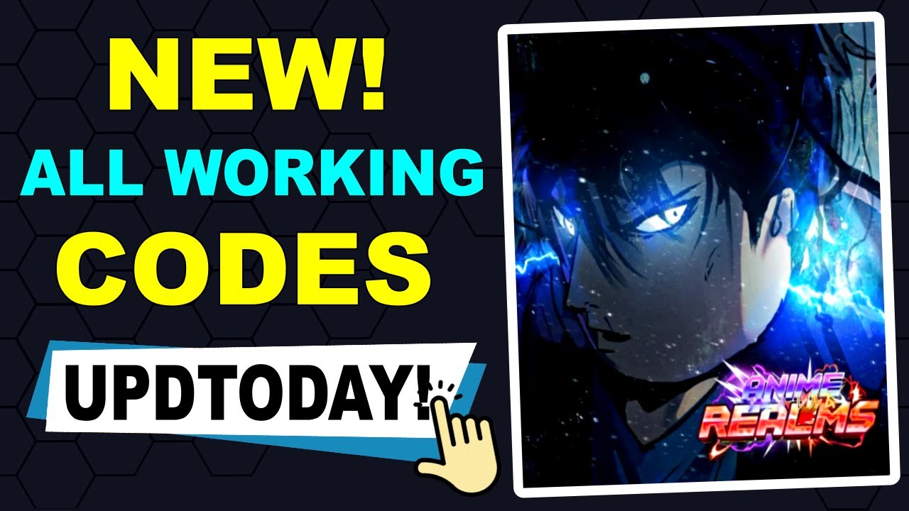 *NEW* ALL WORKING ANIME REALMS CODES - ROBLOX ANIME REALMS CODES - YouTube