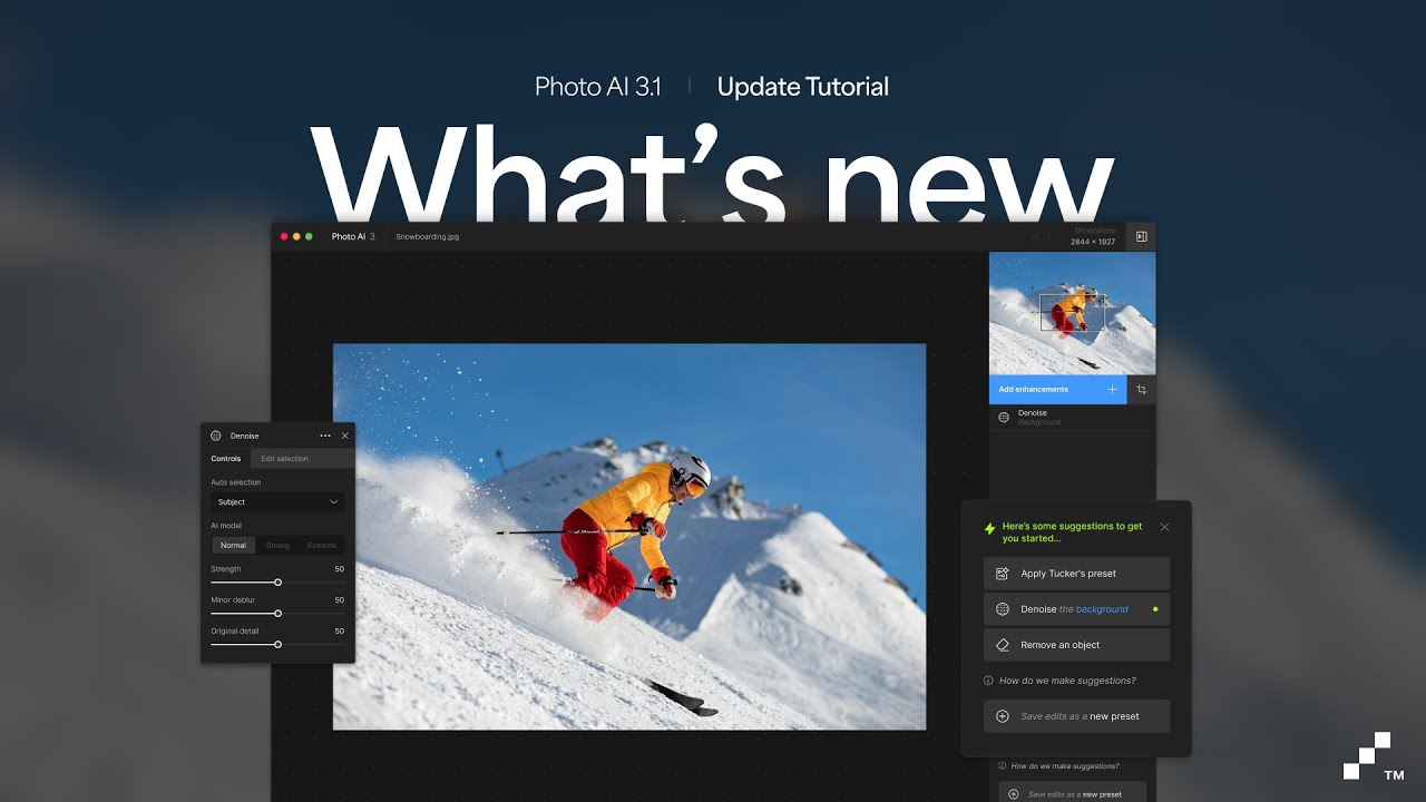 Introducing New Autopilot Suggestions with Photo AI 3.1 - YouTube