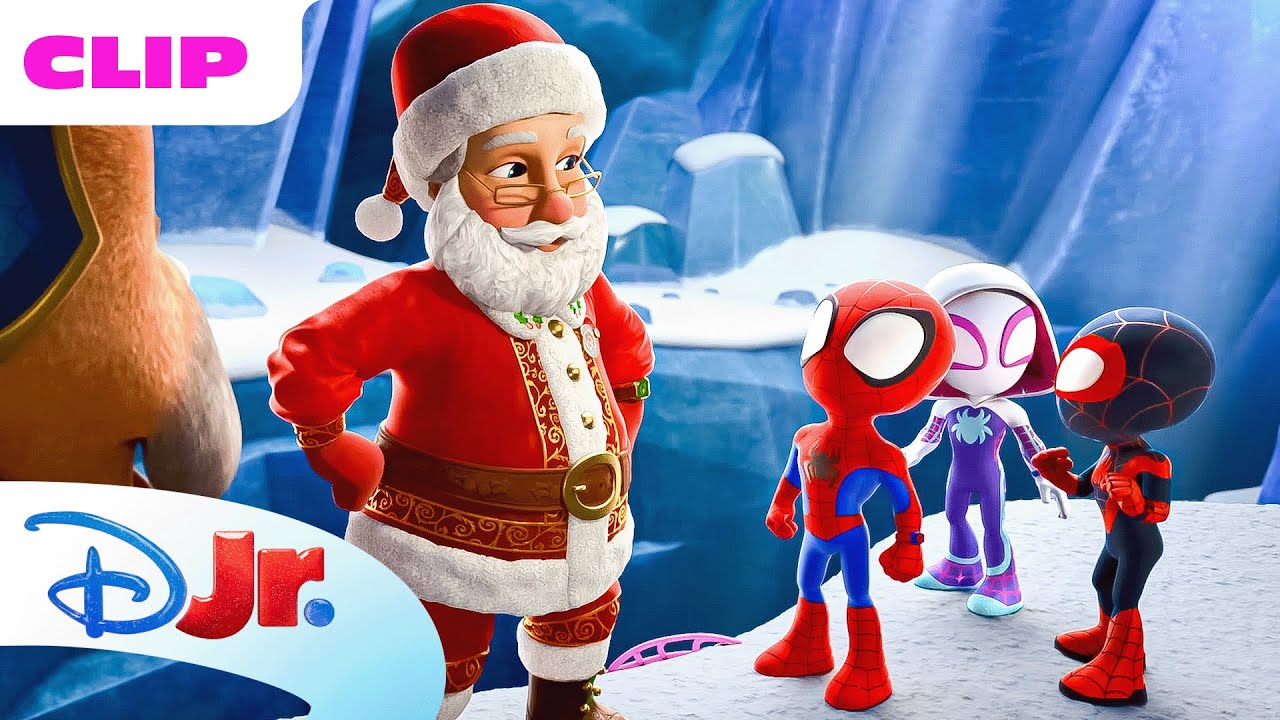 Marvel's Spidey and his Amazing Friends | Team Spidey Saves Santa Claus ...