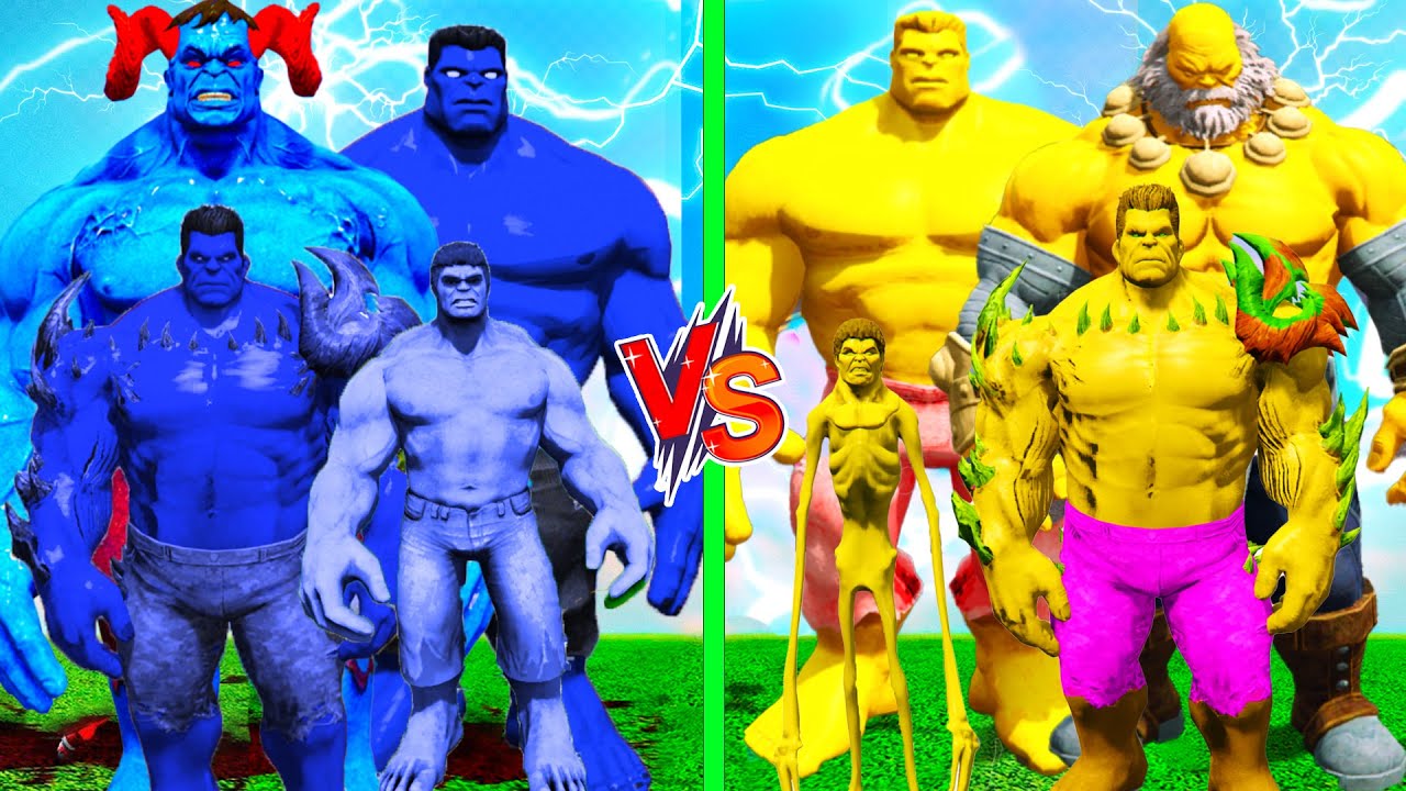 Franklin Purchasing $1 GIANT BLUE & GOLDEN HULK Family to ...