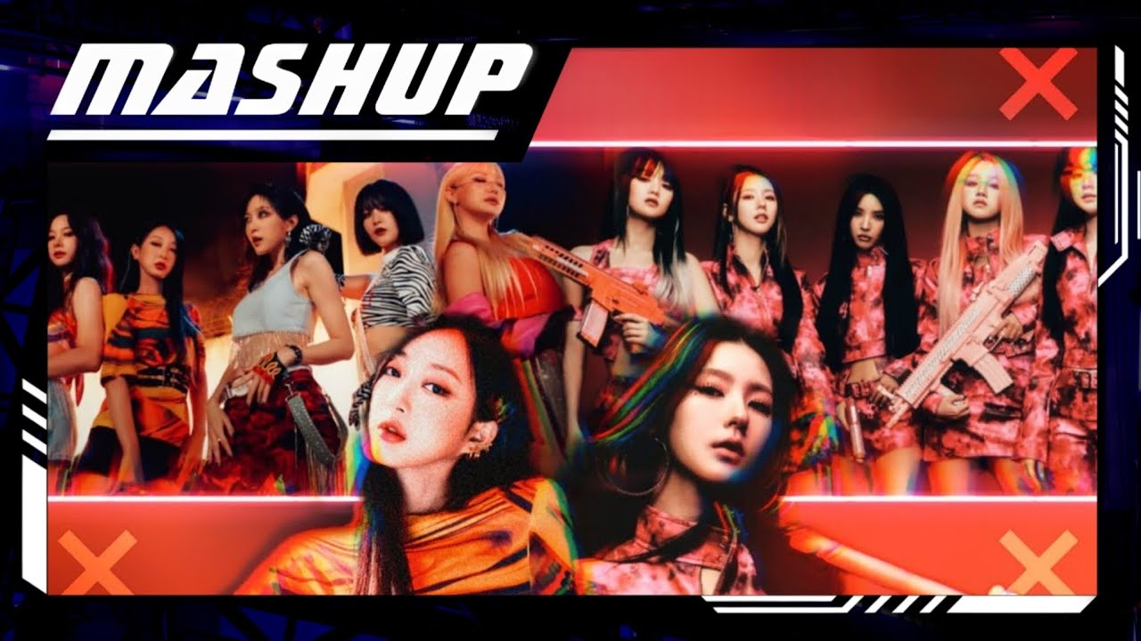 EXID X (G)I-DLE - FIRE X TOMBOY (Mashup) - YouTube