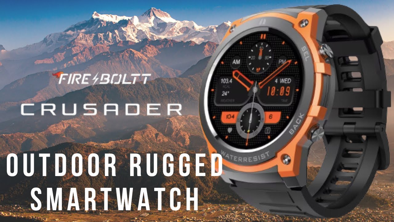 Best Rugged Smartwatch under ₹1500 | Fire boltt CRUSADER | Review - YouTube