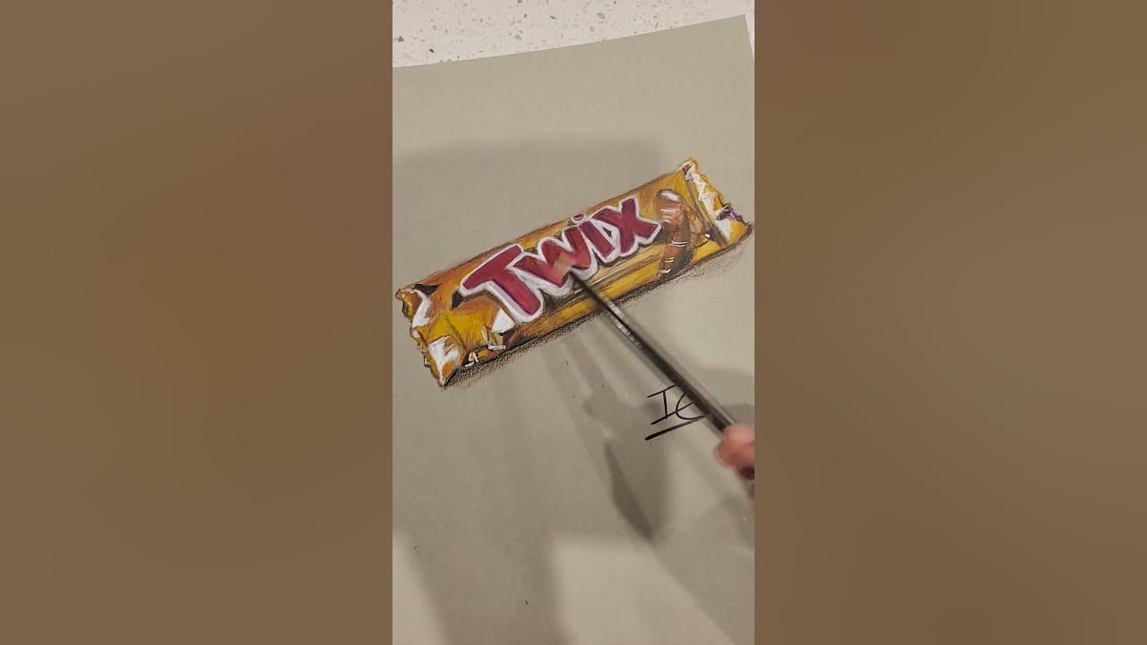 My new Twix drawing lol lol #shorts #art - YouTube