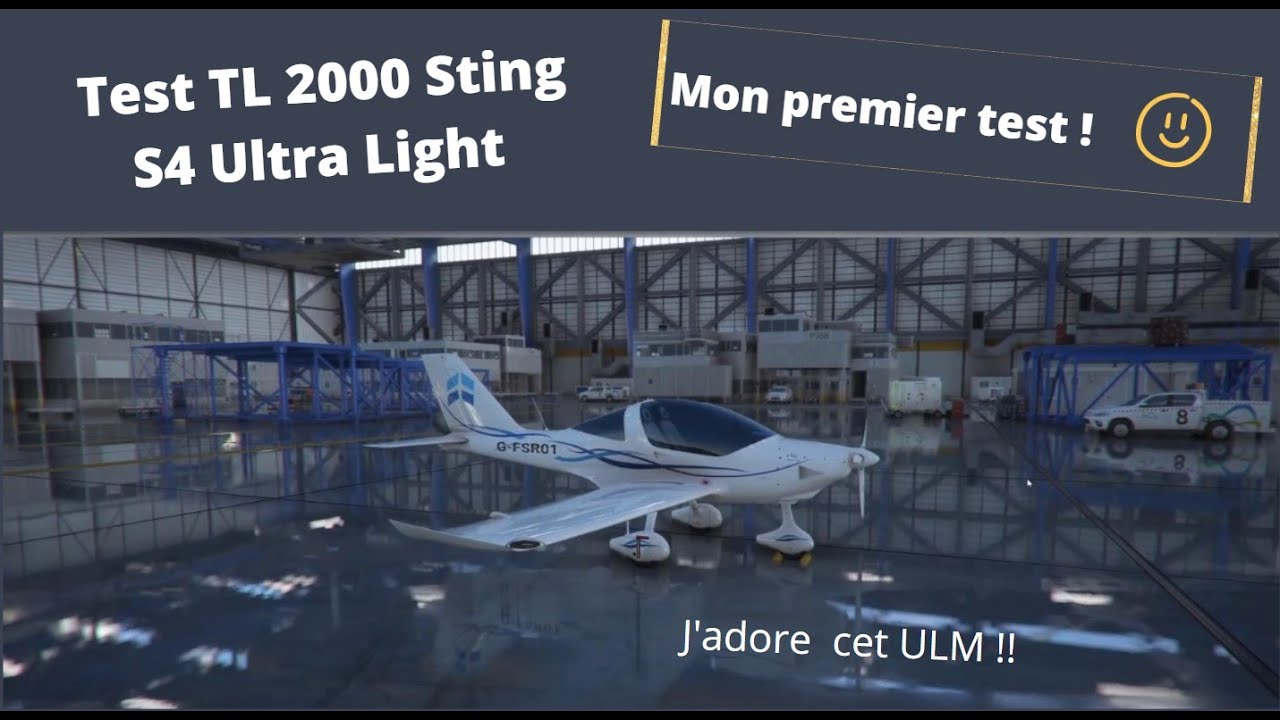 Test du TL-2000 Sting S4 Ultralight, Superbe ULM ! - YouTube
