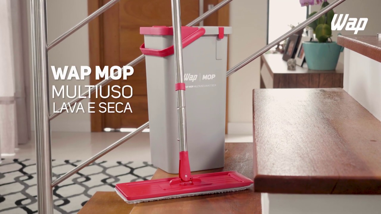 WAP MOP Multiuso Lava e Seca - YouTube