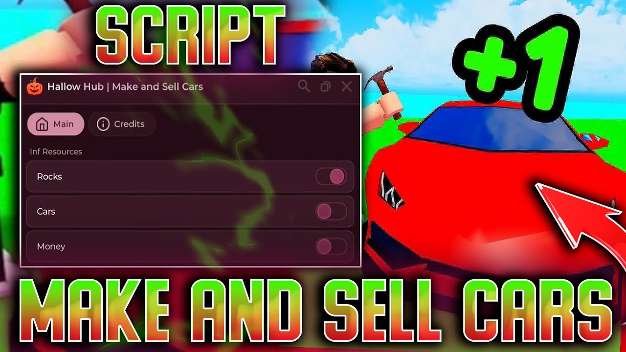 Make and sell cars script – (INF Resources) - YouTube