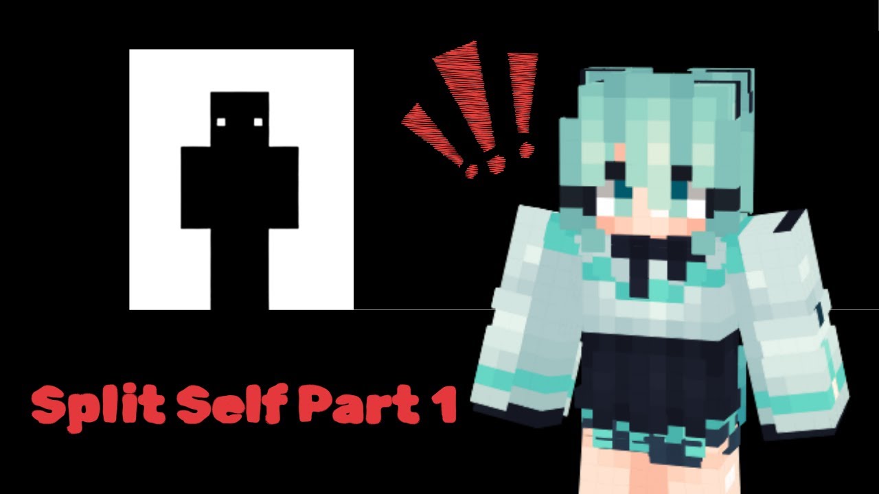ANOTHER ME!? | Playing Split Self Minecraft horror mod Part 1 - YouTube