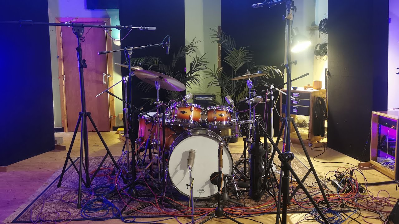 Sounds Like Emma Records Drums With 24 Mics - YouTube
