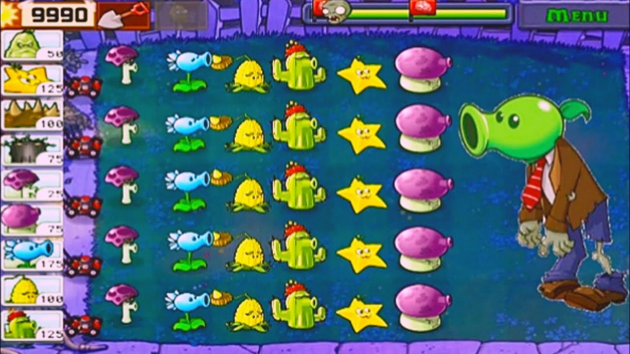 Plants vs Zombies | Adventure Night | Level! (8-9-10) GAMEPLAY FULL HD ...