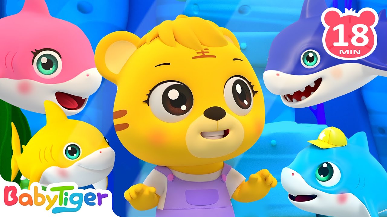 Baby Shark🦈+ More Animals Songs & Nursery Rhymes | Popular Kids Songs ...