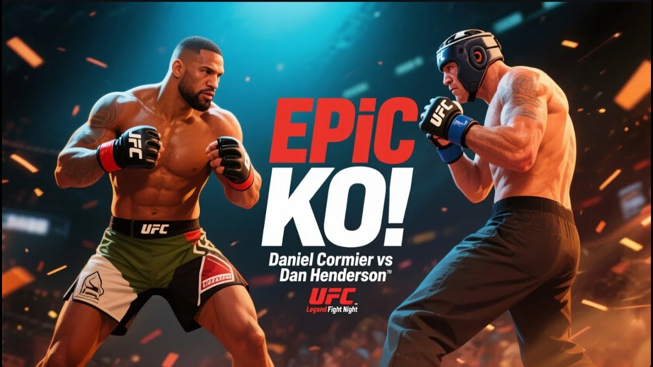 Epic KO: Daniel Cormier vs Dan Henderson - UFC Legend Fight Night - YouTube