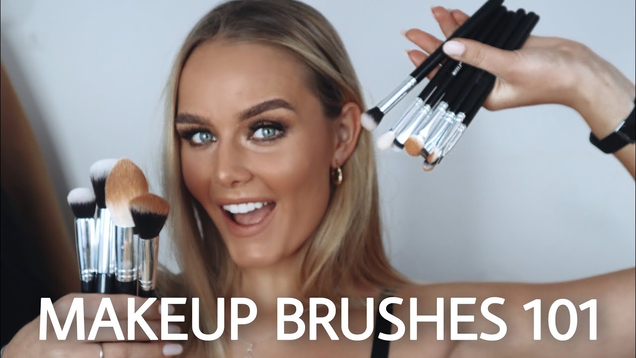 MAKEUP BRUSHES FOR BEGINNERS 101 - YouTube
