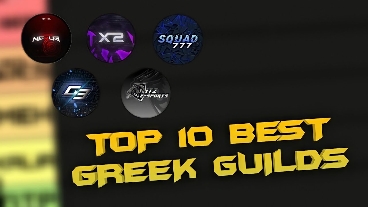 😱😍Top 10 καλύτερες guild στην Ελλάδα😍😱Top 10 best guilds in GREECE🇬🇷 ...
