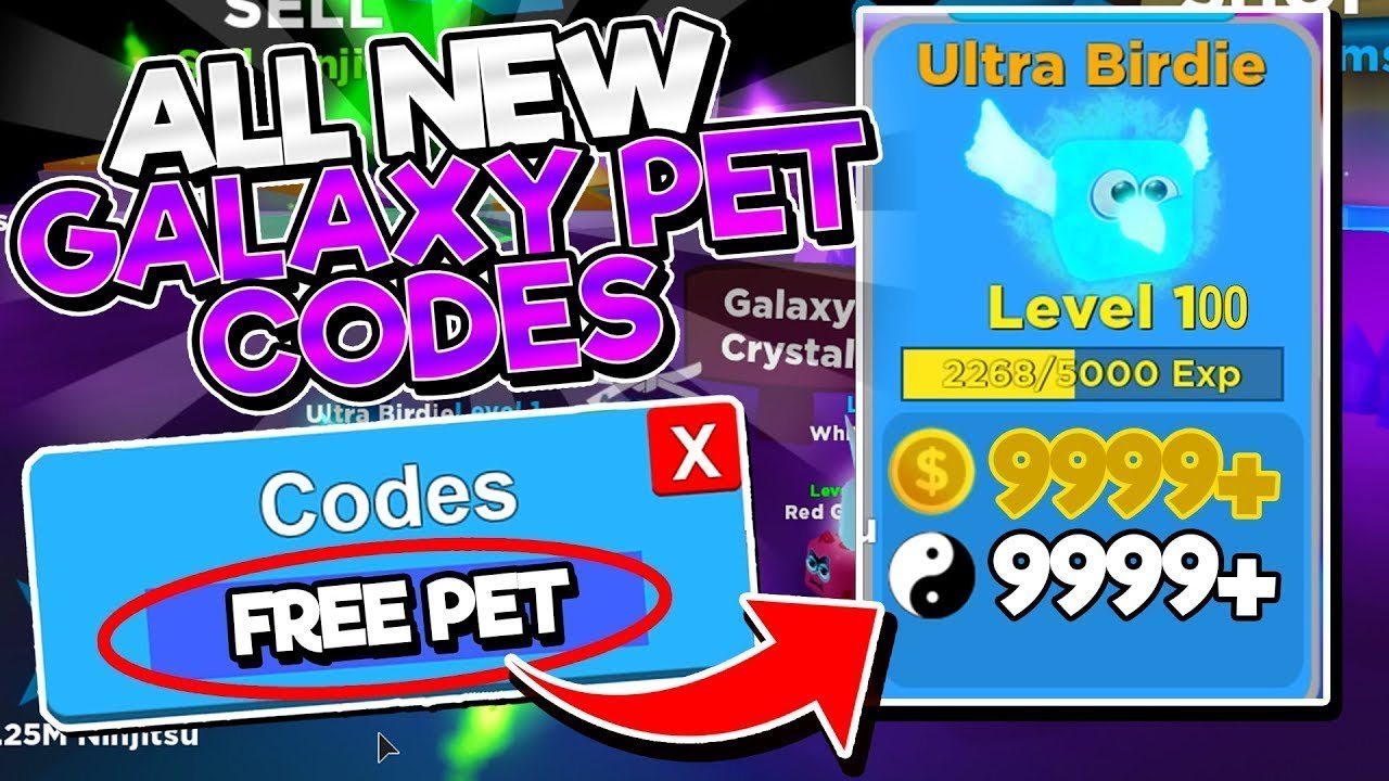 NEW FREE *X-GENESIS PET* CODES in NEW NINJA LEGENDS UPDATE! (Roblox ...