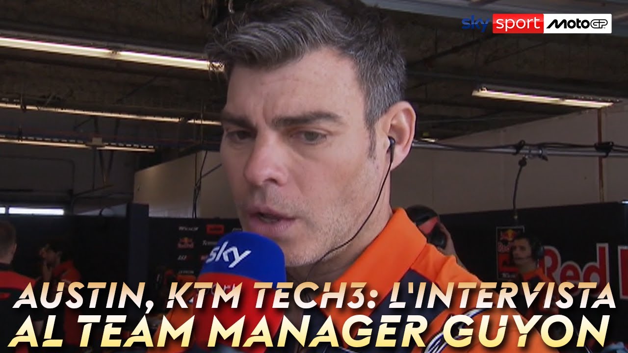 MotoGP, GP Americhe, KTM Tech: l'intervista al team manager Guyon - YouTube