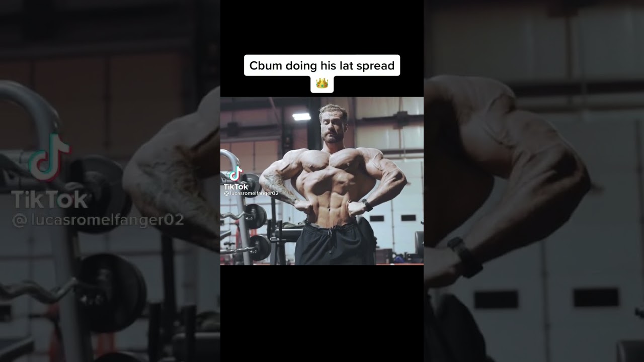 Chris Bumstead Doing Lat Spread #shorts - YouTube