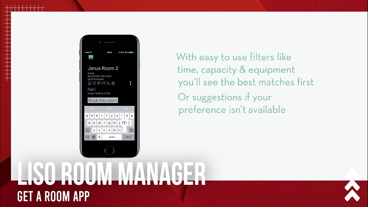 Liso Room Manager Get A Room App See the Functionality - YouTube