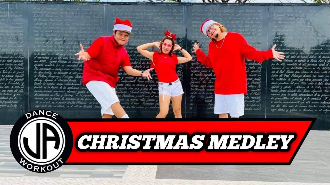 CHRISTMAS MEDLEY l Dj Jonel Sagayno Remix l Danceworkout - YouTube