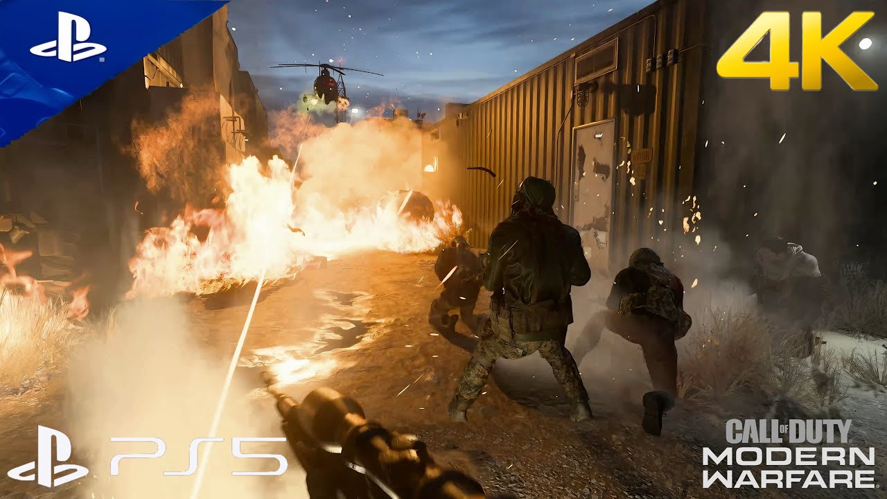 Call of Duty Modern Warfare PS5 Realism Walkthrough - Mission 4 - Proxy ...