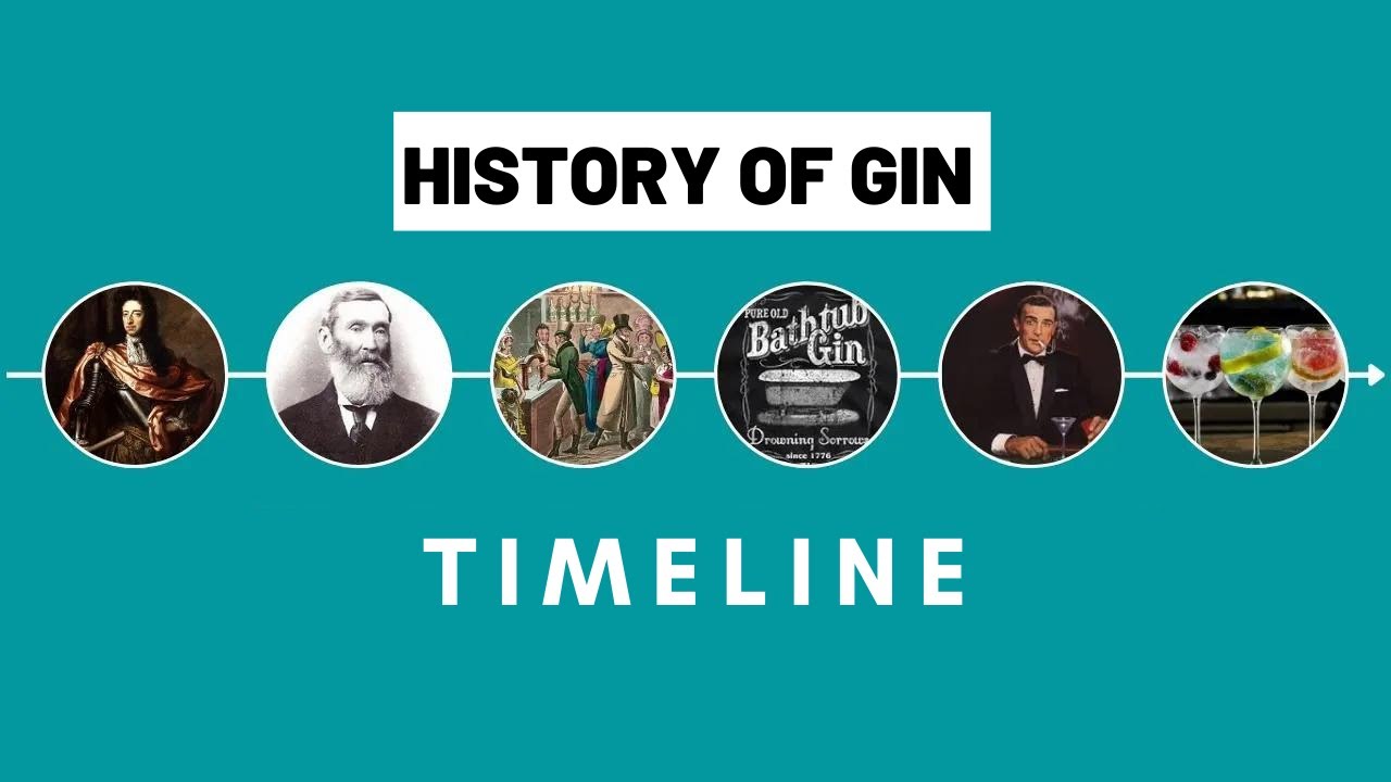 History of Gin Timeline - YouTube