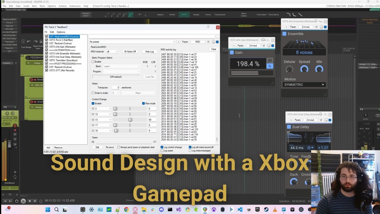Sound Design Tip - Using an Xbox Gamepad and Feedback to create Sci Fi ...
