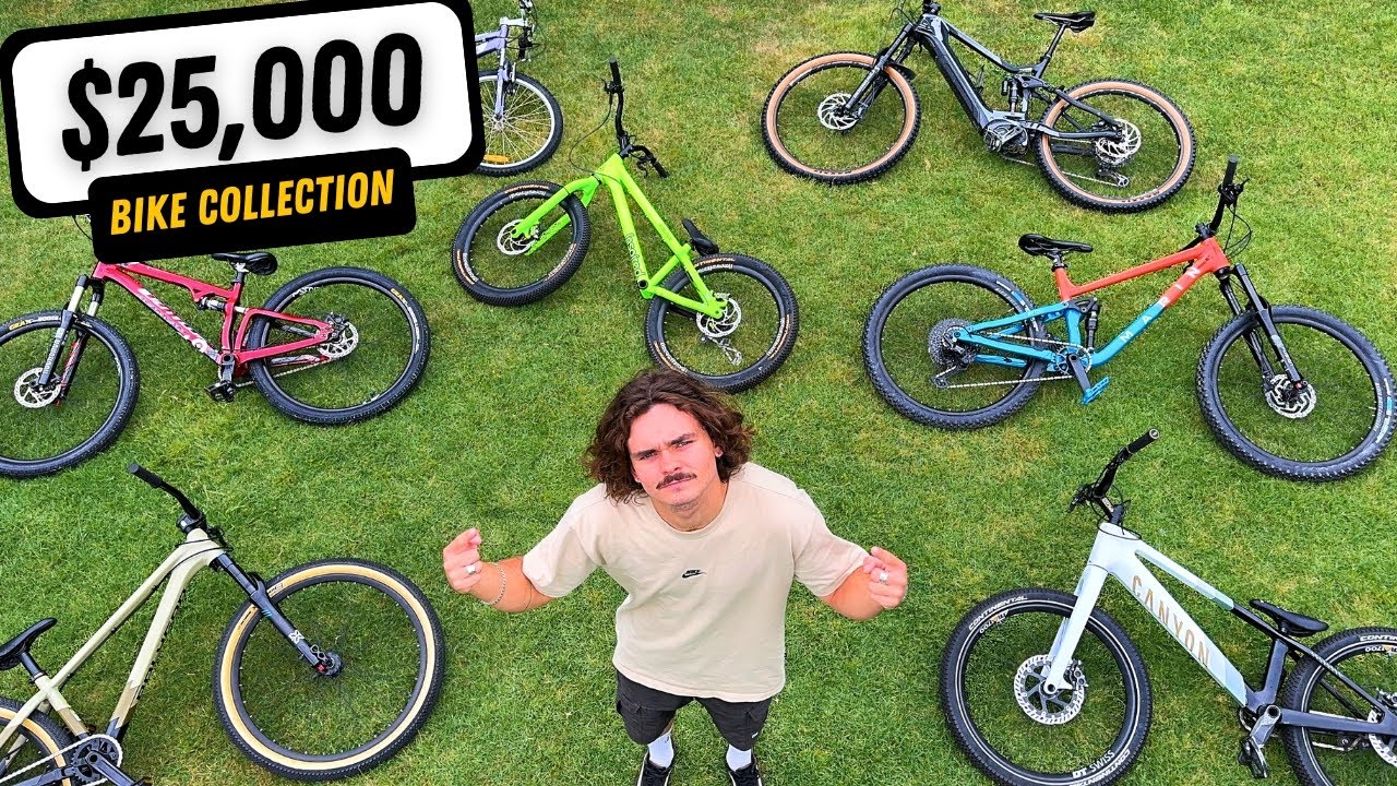 My $25,000 bike collection! 🔥 - YouTube