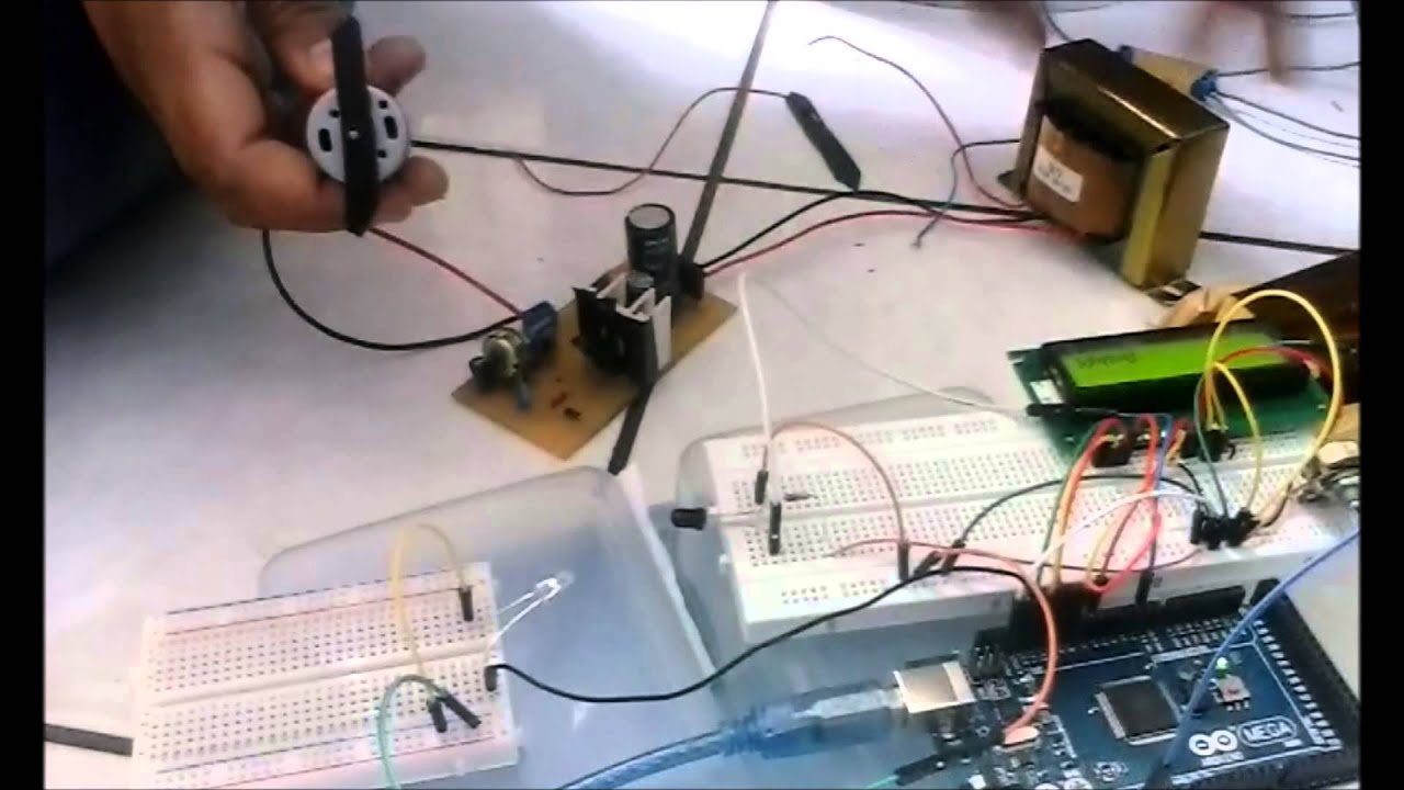 tacometro digital com arduino e display lcd - YouTube