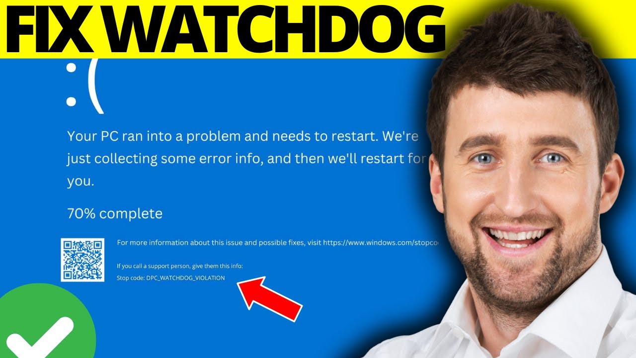 How to Fix a DPC Watchdog Violation in Windows 10 / 11 - YouTube