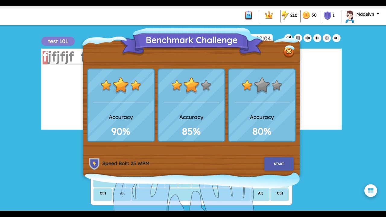 Typing Benchmarks (Standalone Single School Administrator) - YouTube