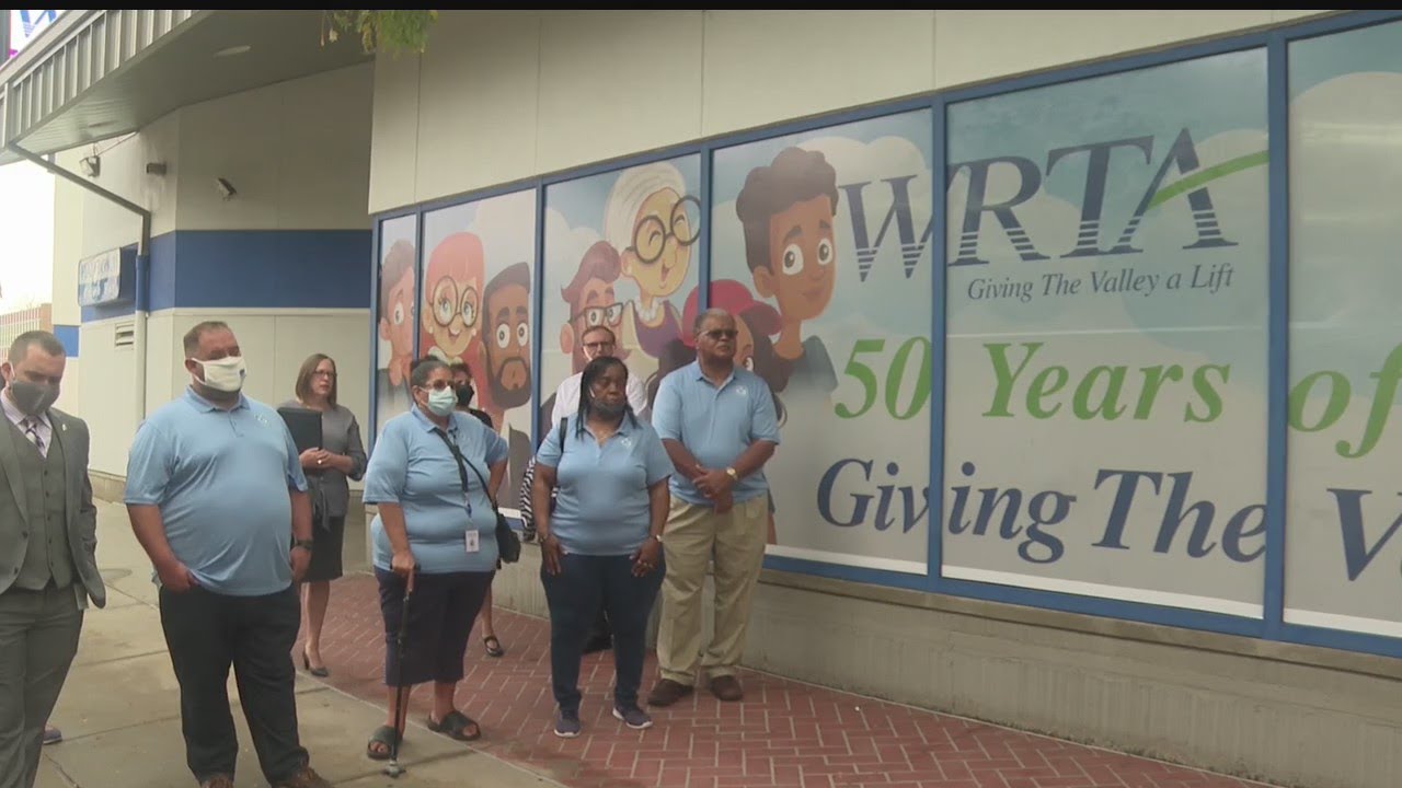 WRTA celebrates 50 years, plans expanded service - YouTube