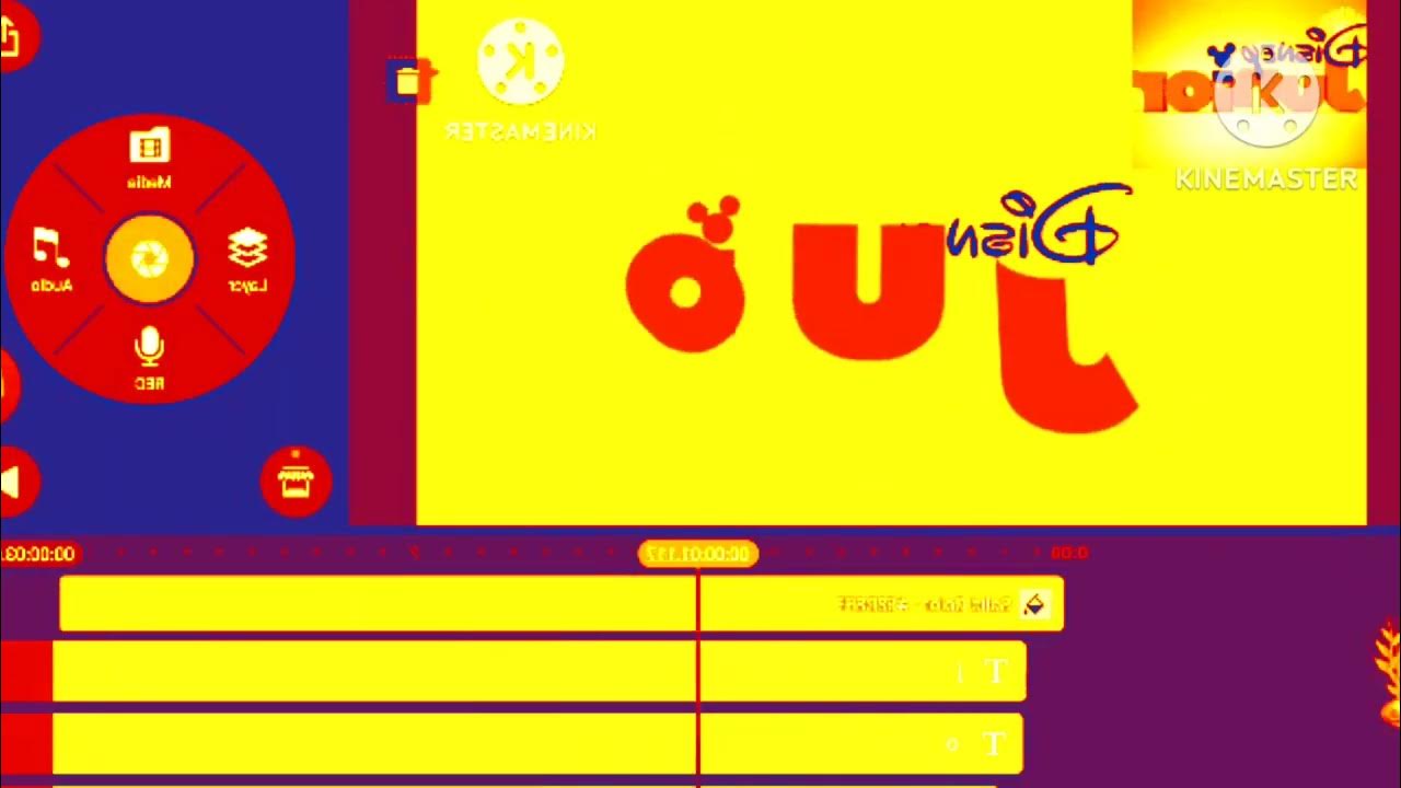 Disney Junior Remake Logo Speedrun On Moto Kinemaster In Robot Flip ...