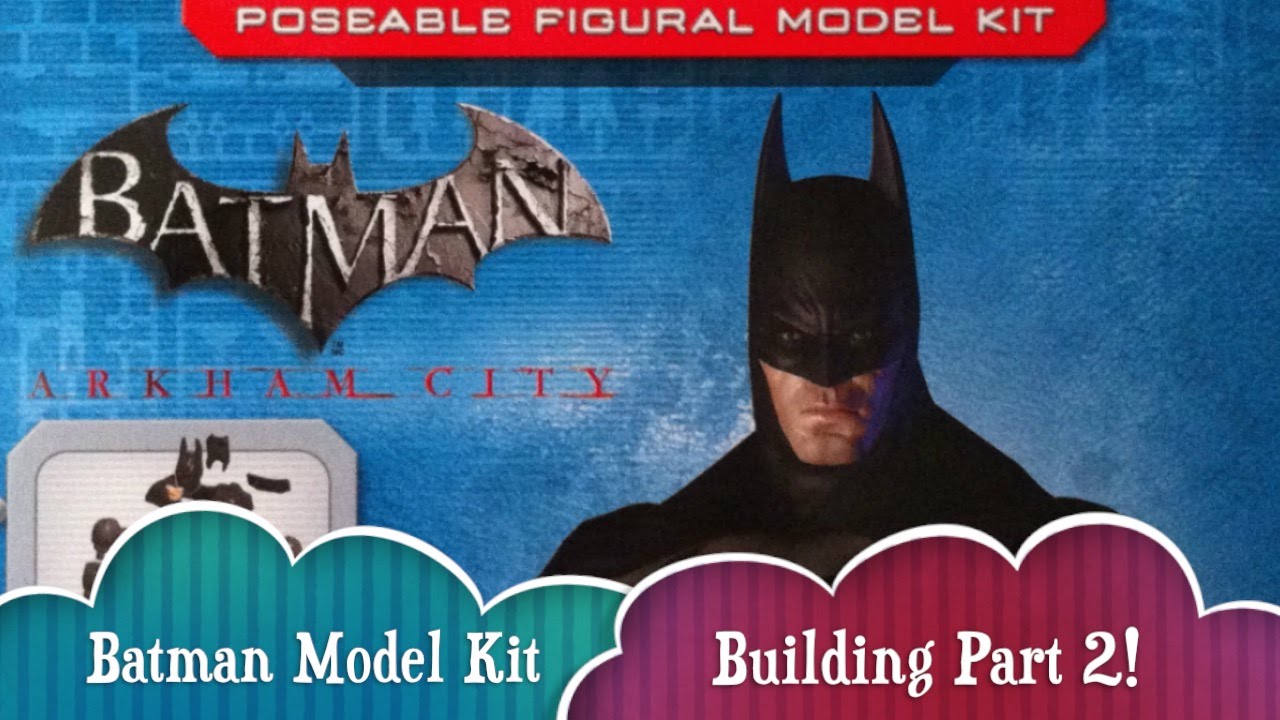 Build Your Own Batman Super Hero Poseable Action Figure Model Kit Toy ...
