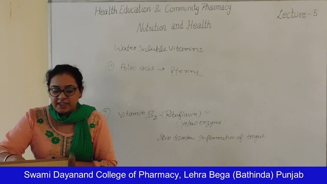 HECP; Nutrition and Health, Lecture 05 HD - YouTube