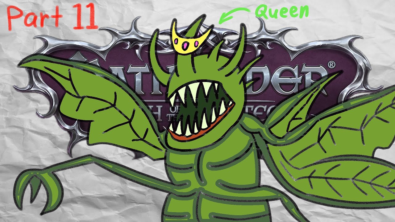 【Pathfinder: Wrath of The Righteous】Vescavor Queen in The Leper's Smile ...