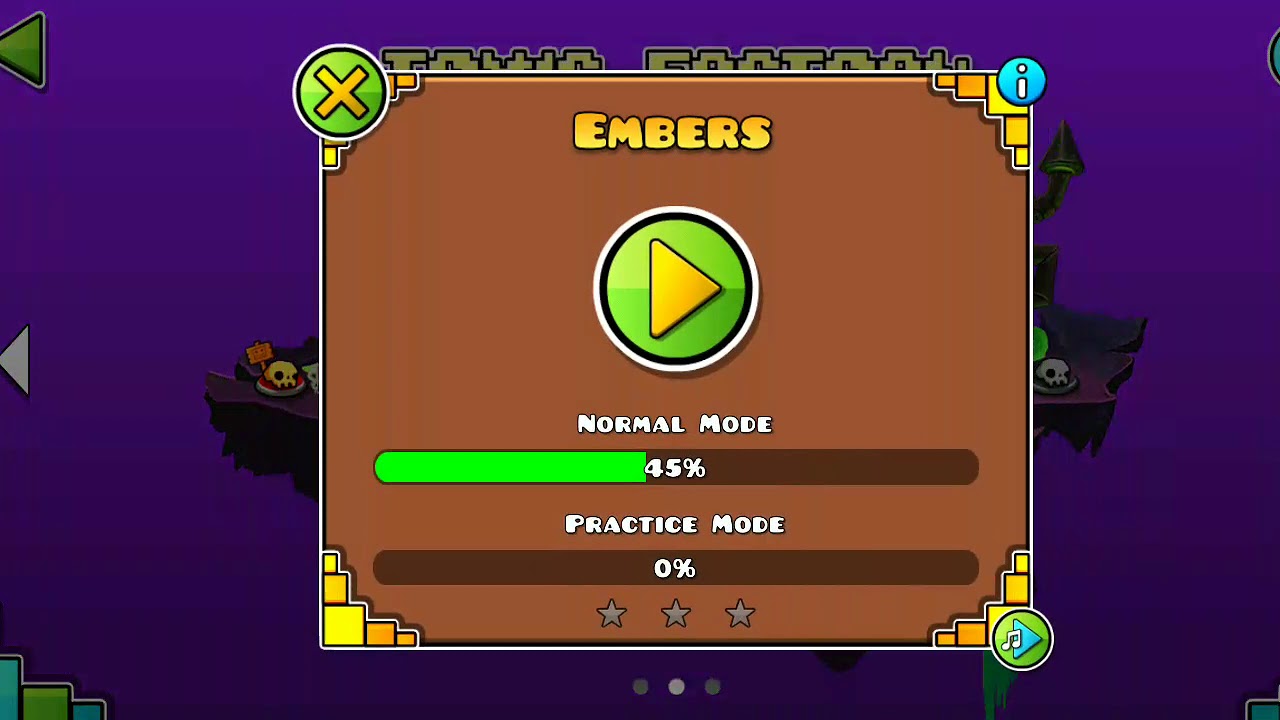 Geometry dash World Embers 100% - YouTube