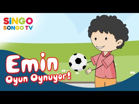 EMİN Oyun Oynuyor 🧸🎈 – SingoSongo TV I İsme Özel Çocuk Şarkıları 🎵