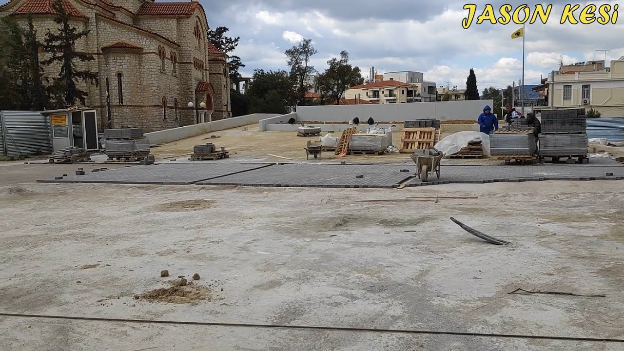 ΕΡΓΑ ΓΙΑ ΤΟ ΓΗΠΕΔΟ ΤΗΣ ΑΕΚ 14/3/2022 - ΤΟΠΟΘΕΤΗΣΗ ΚΥΒΟΛΗΘΩΝ ΣΤΗΝ ...