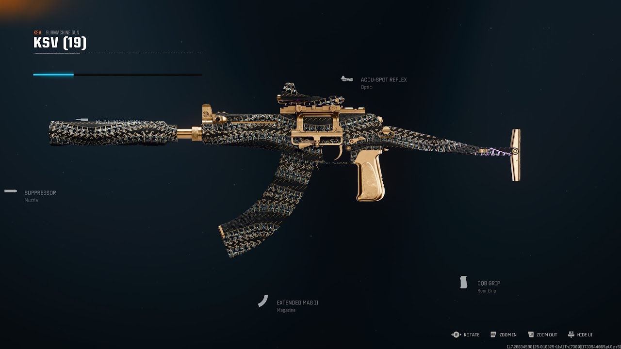 DARK SPINE KSV (19) SUBMACHINE GUN! - YouTube