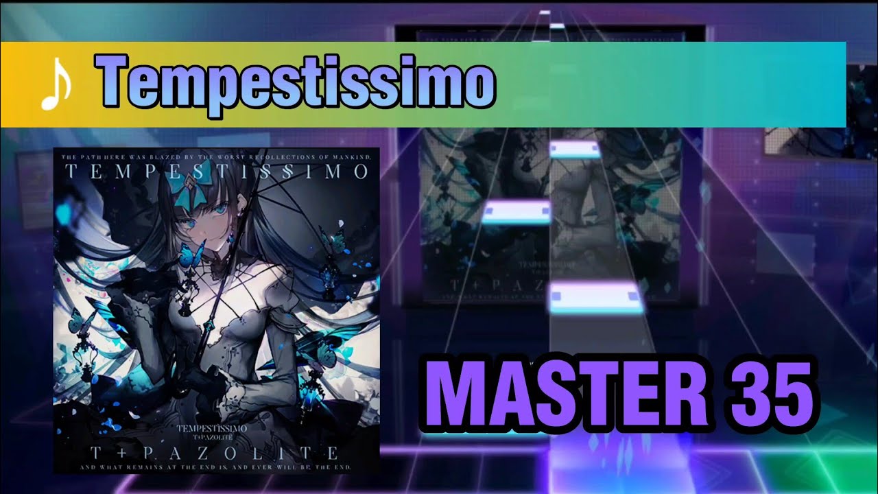 [Project Sekai Fanmade] t+pazolite - Tempestissimo [MASTER Lv.35] - YouTube