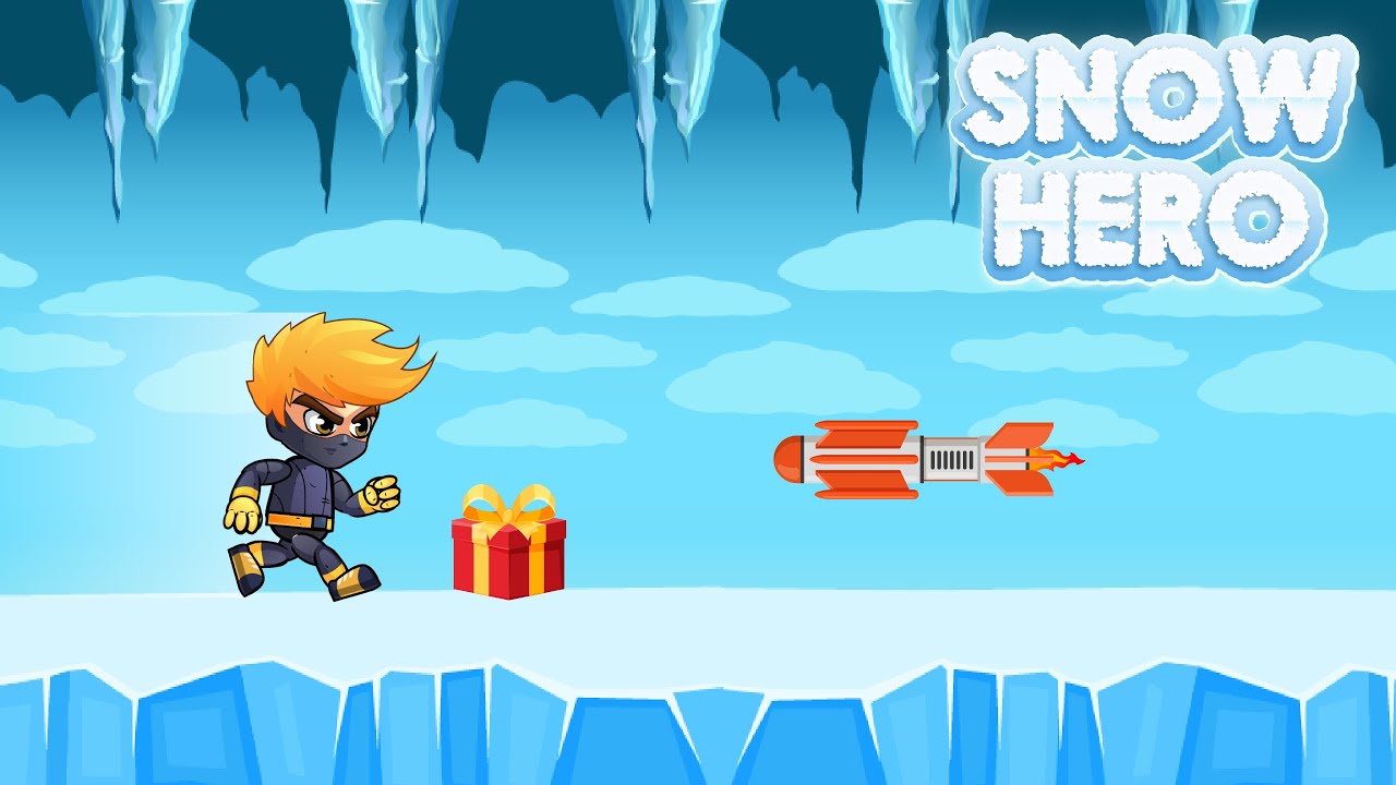 Snow Hero - Jump & Collect Adventure Gameplay - YouTube