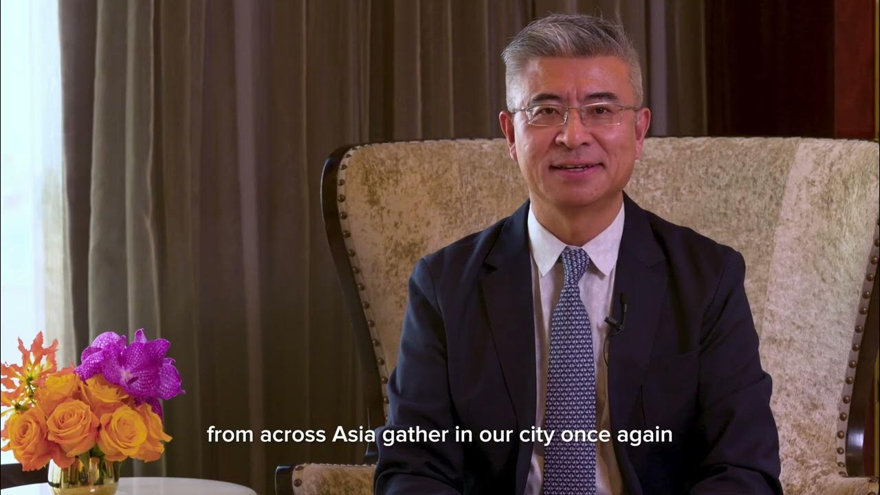 MGM Macau congratulate Asian IR Expo + G2E Asia 2023 - YouTube