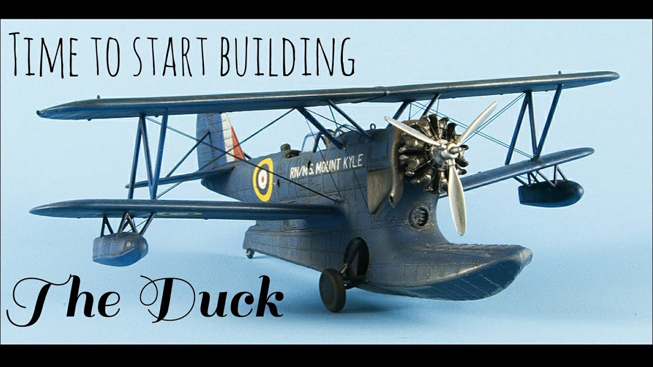 Lets build the 1/72 grumman duck :) - YouTube