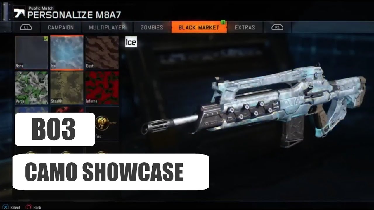 BO3 Camo Showcase: RIOT blishten - YouTube