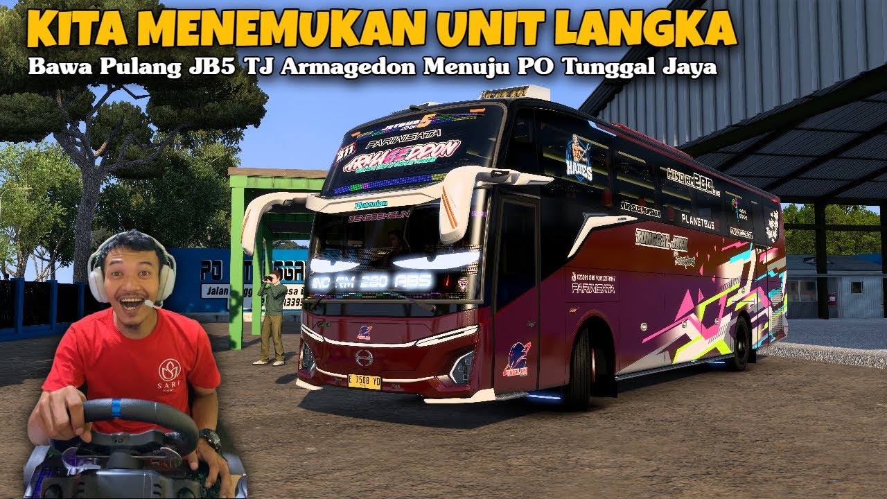TUNGGAL JAYA ARMAGEDON JET BUS 5⁉️KITA MENEMUKAN UNIT LANGKA LANGSUNG ...