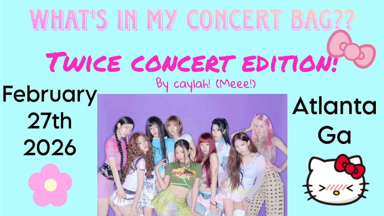 What's in my concert bag? Twice concert ver! :) - YouTube