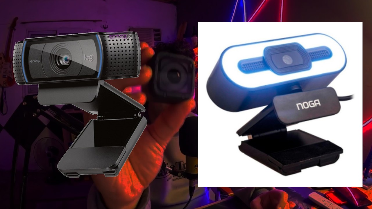 ANALIZANDO CAMARA- NOGA NGW 120 - LOGITECH C920 - CAMARA XIAOMI ...