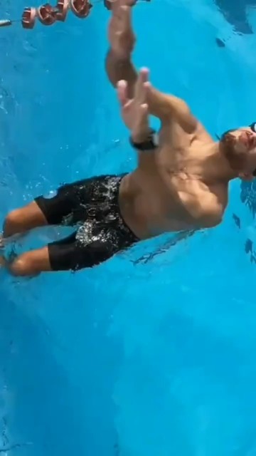 How to swim and start backstroke - YouTube