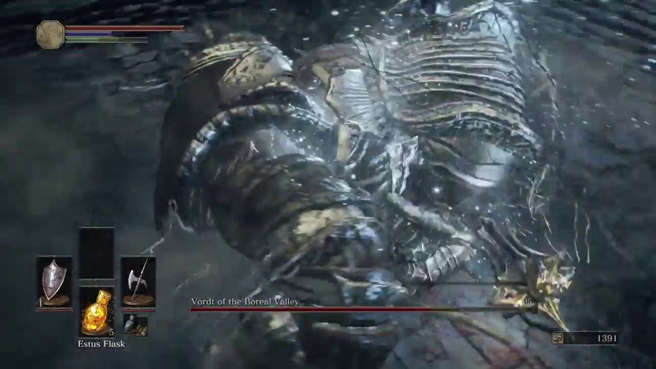 DARK SOULS™ III Vordt of the Boreal Valley boss fight - YouTube