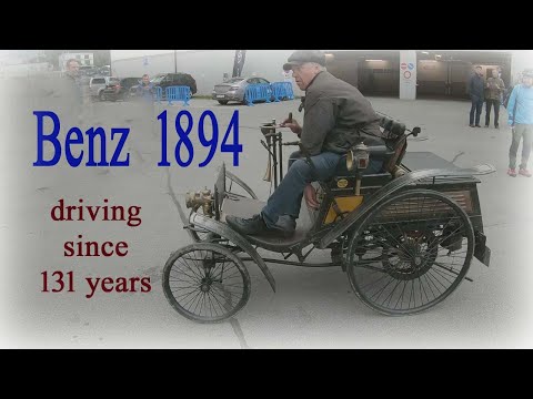 BENZ 1894 ...still driving after 130 years ! - YouTube
